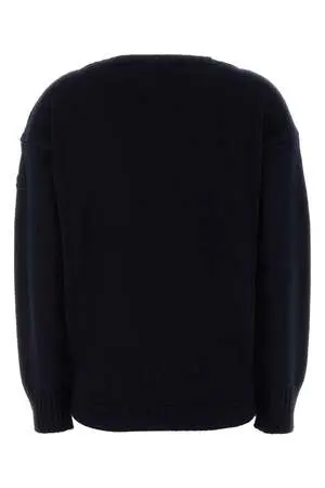 Chloé Dark Wool Blend Sweater - Blue