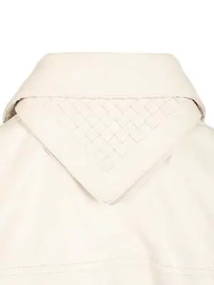 Bottega Veneta Woven Leather Jacket