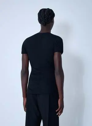 Rick Owens Cotton Short Sleeve T-shirt