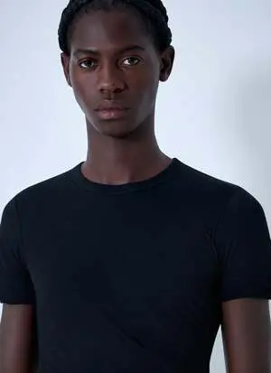 Rick Owens Cotton Short Sleeve T-shirt