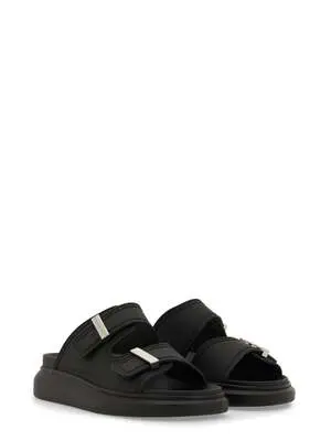 Alexander McQueen Oversized Hybrid Sandals - Black