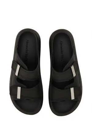 Alexander McQueen Oversized Hybrid Sandals - Black