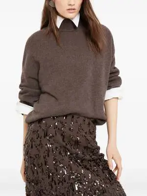 Brunello Cucinelli Cashmere Turtleneck Sweater - Brown
