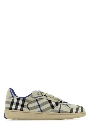 Burberry Embroidered Canvas Terrace Sneakers - Multicolor