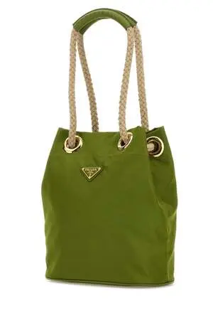 Prada Re-nylon Mariner Bucket Bag - Green