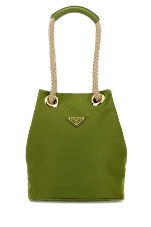 Prada Re-nylon Mariner Bucket Bag - Green