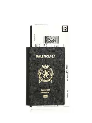 Balenciaga Long Passport Wallet - Black
