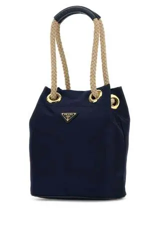 Prada Re-nylon Mariner Bucket Bag - Blue
