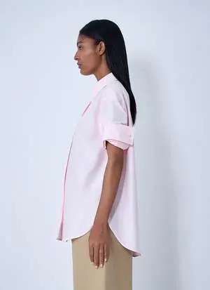 Acne Studios Button-down Shirt In Cotton Poplin