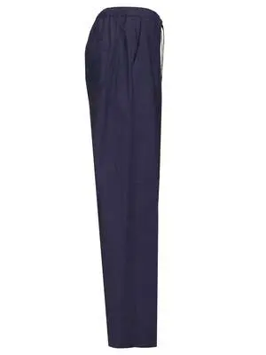 Loewe Drawstring Trousers In Cotton Blend