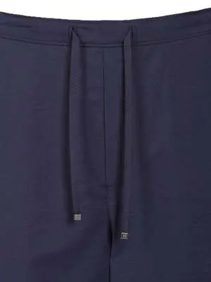 Loewe Drawstring Trousers In Cotton Blend