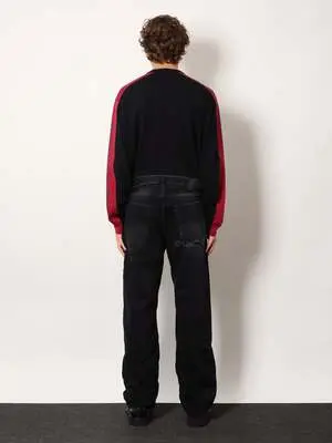 Balenciaga Black Denim Jeans - Multicolor