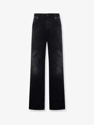 Balenciaga Black Denim Jeans - Multicolor
