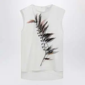 Sportmax Double-layer Top - White