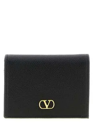 Valentino Garavani Vlogo Signature Wallet - Black