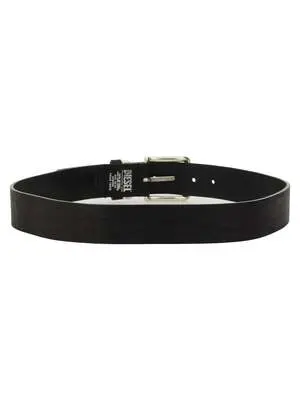 DIESEL® B-visible Leather Belt - Black