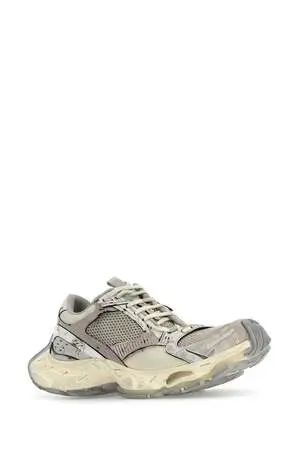 Balenciaga Synthetic Leather And Mesh Stapler Sneakers
