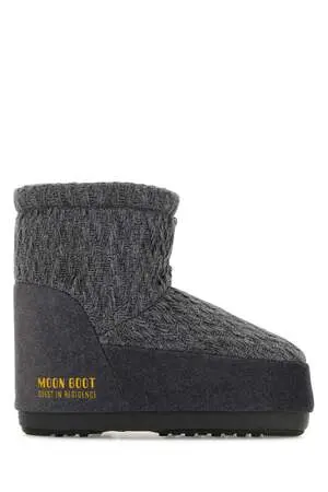 Moon Boot Icon Low Ankle Boots - Gray