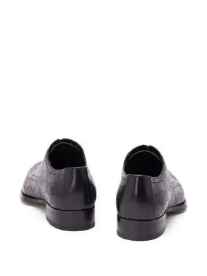 Gucci Leather Derby Shoes - Multicolor