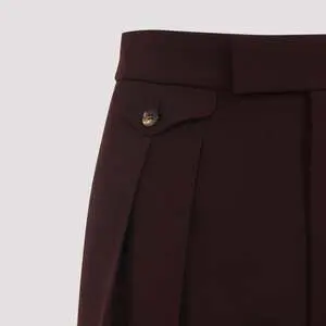 Chloé Wool Wide Leg Pants