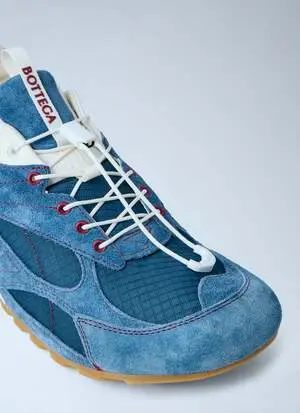 Bottega Veneta Orbit Flash Sneakers - Blue