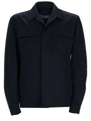 Herno Cotton Blend Shirt Jacket