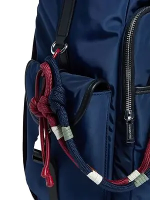 Dsquared2 Nylon Backpack With Drawstring And Buckle Closure