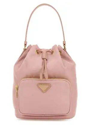 Prada PRADA Re-Nylon Duet Bucket Bag Pink