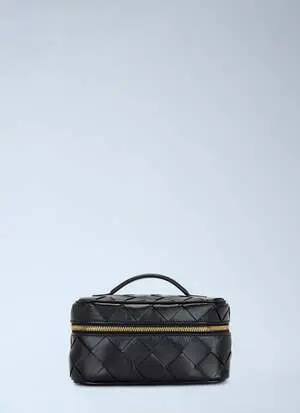 Bottega Veneta BOTTEGA VENETA Intrecciato Vanity Case Black