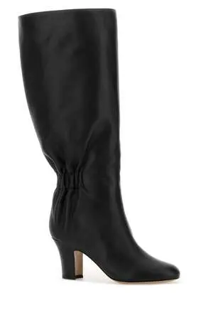 FERRAGAMO Jannette 70 Leather Boots