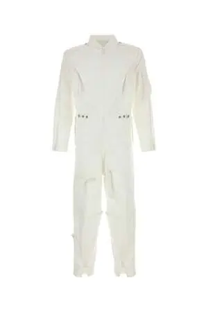 Prada Cotton Jumpsuit - White
