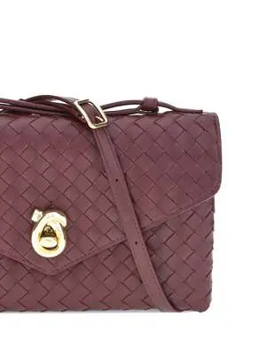 Bottega Veneta Knot Lock Lambskin Shoulder Bag - Multicolor