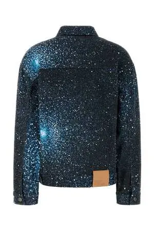Giuseppe Di Morabito Printed Stretch Denim Jacket - Multicolor