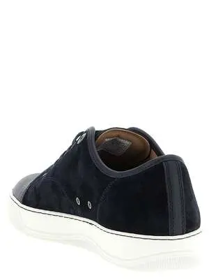 LANVIN Suede And Nappa Leather Sneakers