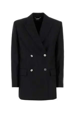 Versace Wool Blazer - Black