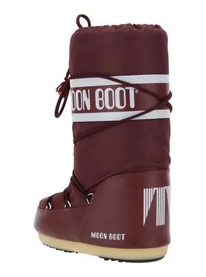 Moon Boot Icon Bordeaux Snow Boots - Multicolor