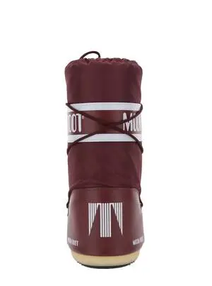 Moon Boot Icon Bordeaux Snow Boots - Multicolor
