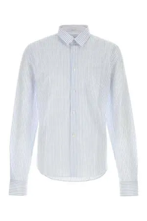 Prada Embroidered Poplin Shirt - Multicolor