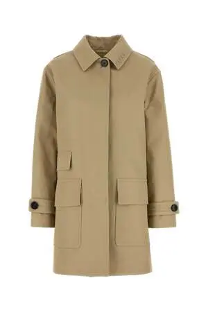 Gucci Beige Drill Overcoat - Brown