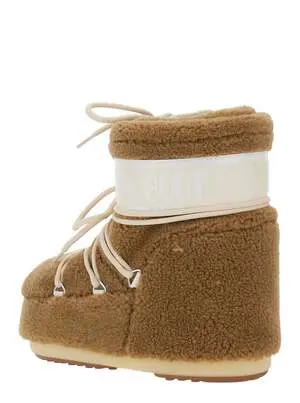 Moon Boot Icon Fleece Snow Ankle Boots - Multicolor