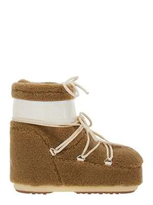 Moon Boot MOON BOOT Icon Fleece Snow Ankle Boots Multicolor