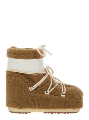 Moon Boot MOON BOOT Icon Fleece Snow Ankle Boots Multicolor