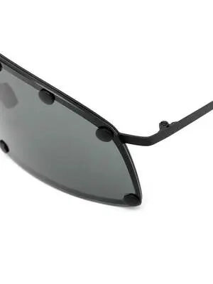 Rick Owens Oversized Sunglasses - Black