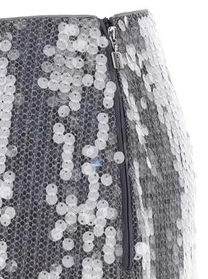 ROTATE BY BIRGER CHRISTENSEN Sequin Embellished Pencil Skirt