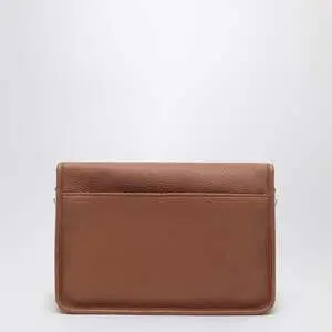 Prada Leather Shoulder Bag With Enamel Logo
