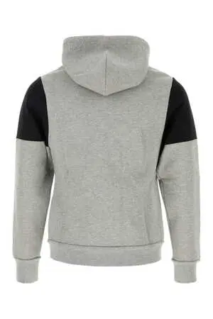 Balenciaga Melange Grey Cotton Sweatshirt - Gray
