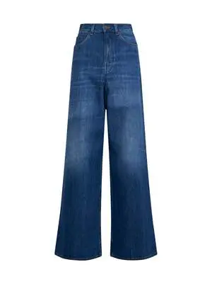 Chloé CHLOE Wide-Leg Denim Jeans Multicolor