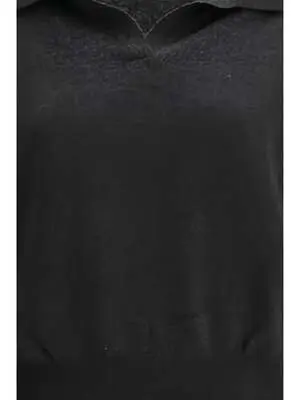 LISA YANG Katriel Cashmere Polo Sweater - Gray