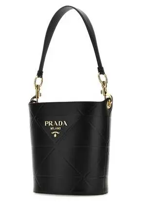 Prada Vitello Leather Bucket Bag
