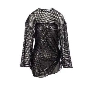 Attico Sequin-embellished Mini Dress